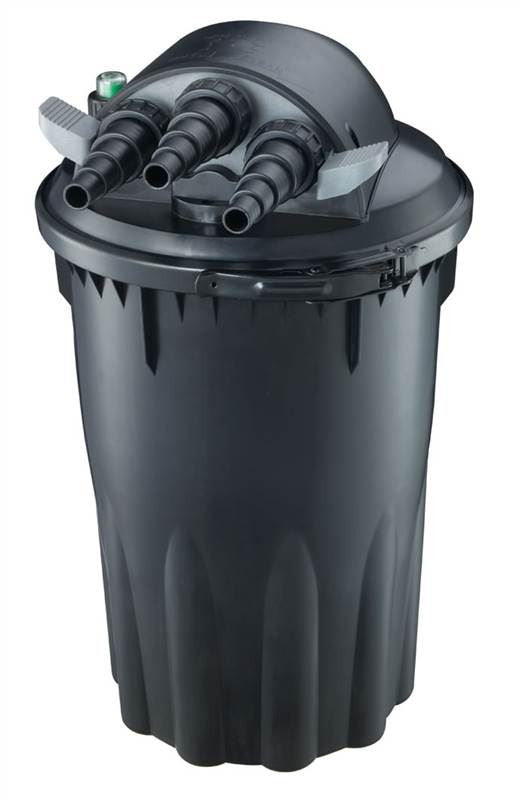 Jebao UV Pond Pressure Easy Clean Backwash Filter CF-30 12000 Litres ...